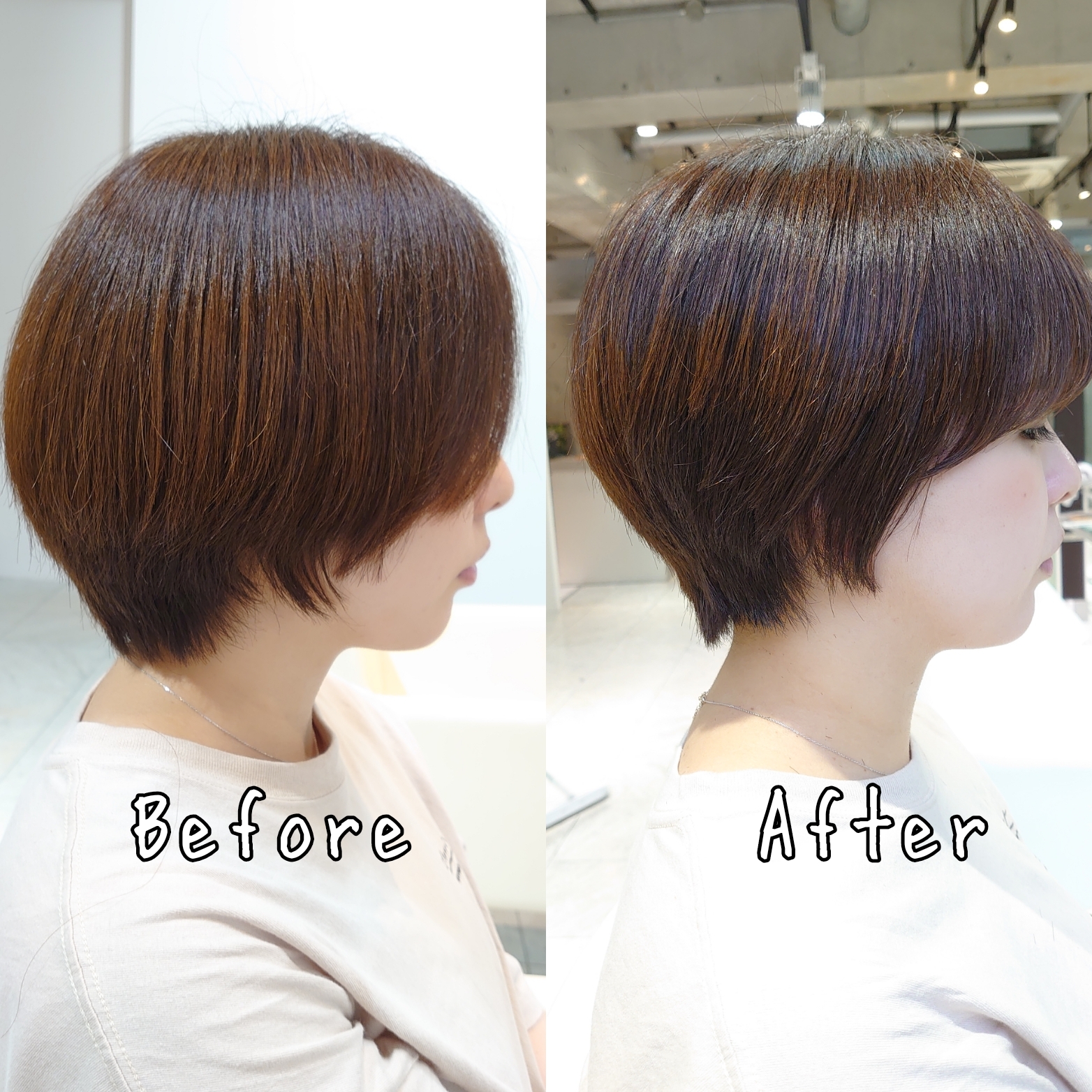 カットで変化を | 青山・吉祥寺でショートの得意な美容室・ヘアサロン RENJISHI