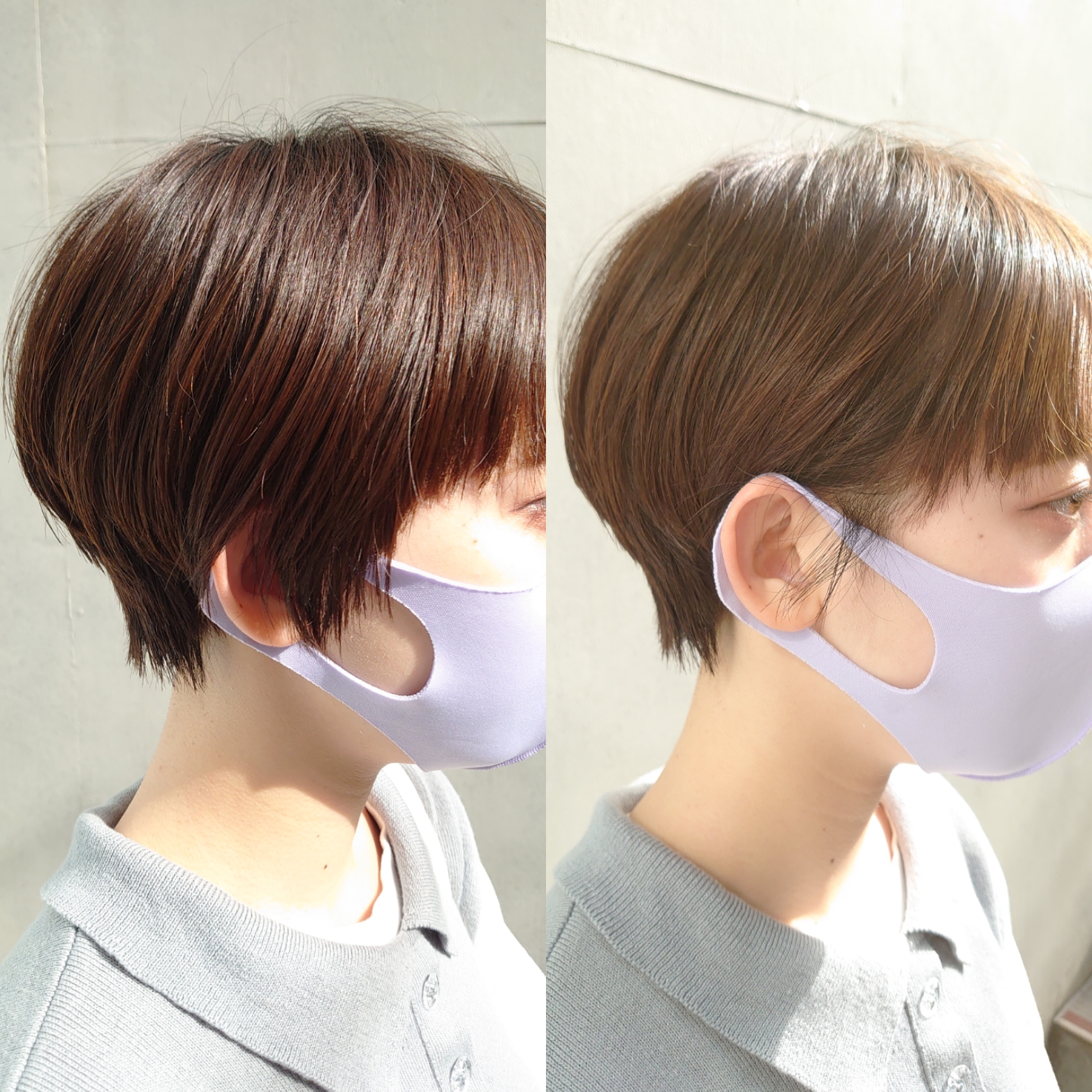 耳にかけても かけなくても | 青山・吉祥寺でショートの得意な美容室・ヘアサロン RENJISHI