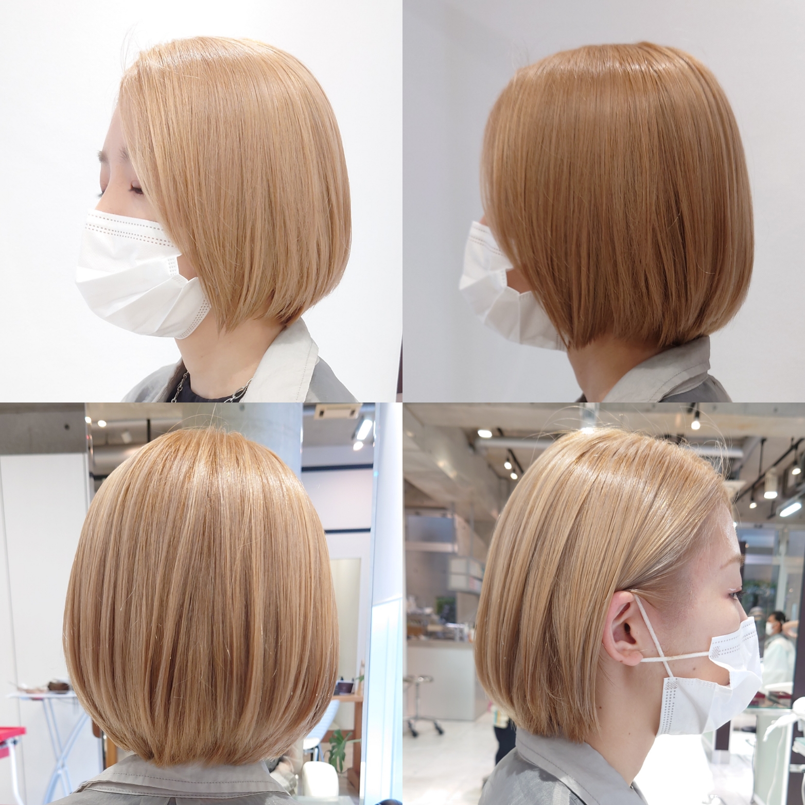 結婚式に向けてケアブリーチ | 青山・吉祥寺でショートの得意な美容室・ヘアサロン RENJISHI