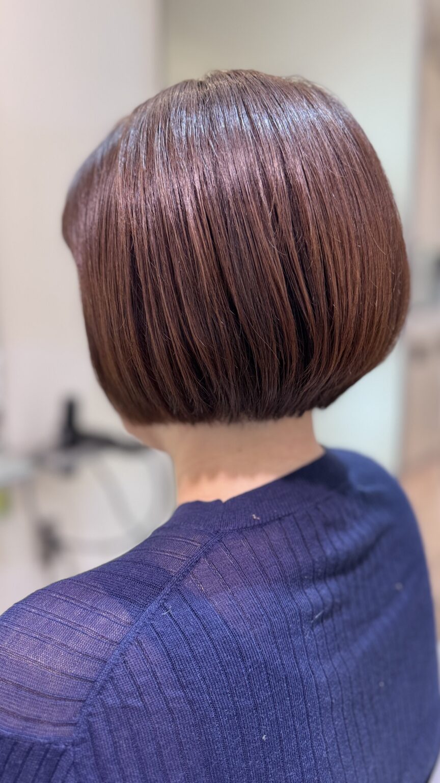 丸みのあるショートボブ | 青山・吉祥寺でショートの得意な美容室・ヘアサロン RENJISHI